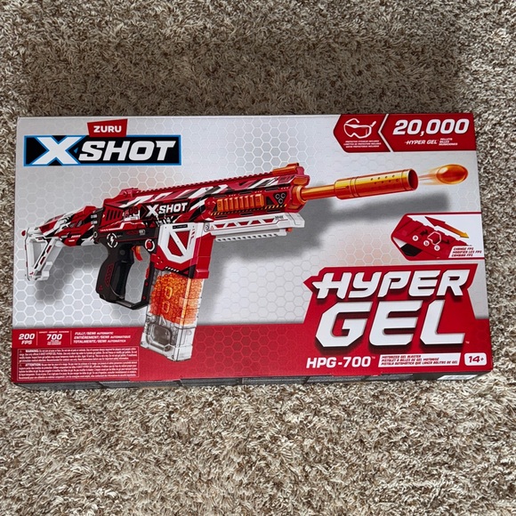 Zuru/ Xshot | Toys | Xshot Hyper Gel Blaster Red And Black | Poshmark